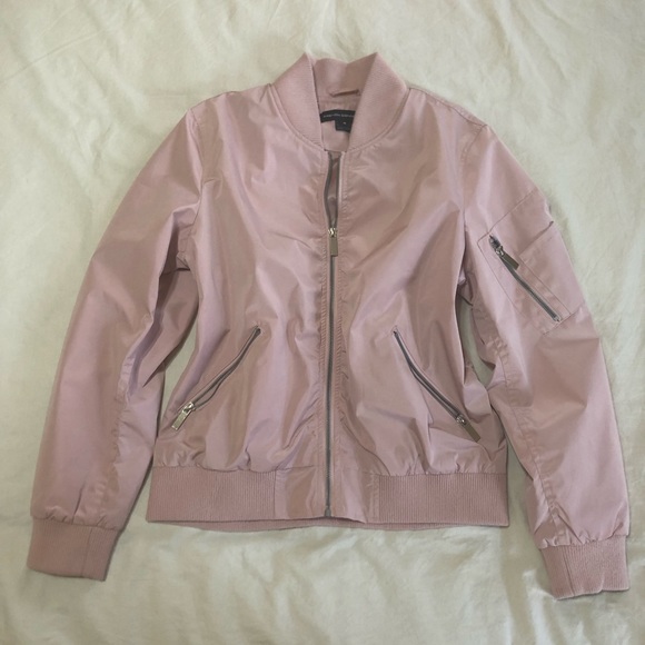 French Connection | Jackets & Coats | French Connection Ruched Bomber ...
